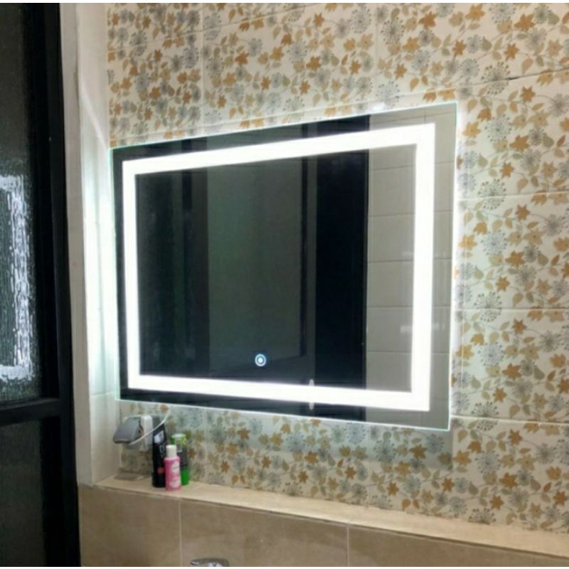 Jual kaca 100*60 Cermin Pintar LED Layar sentuh, Smart Mirror LED ...