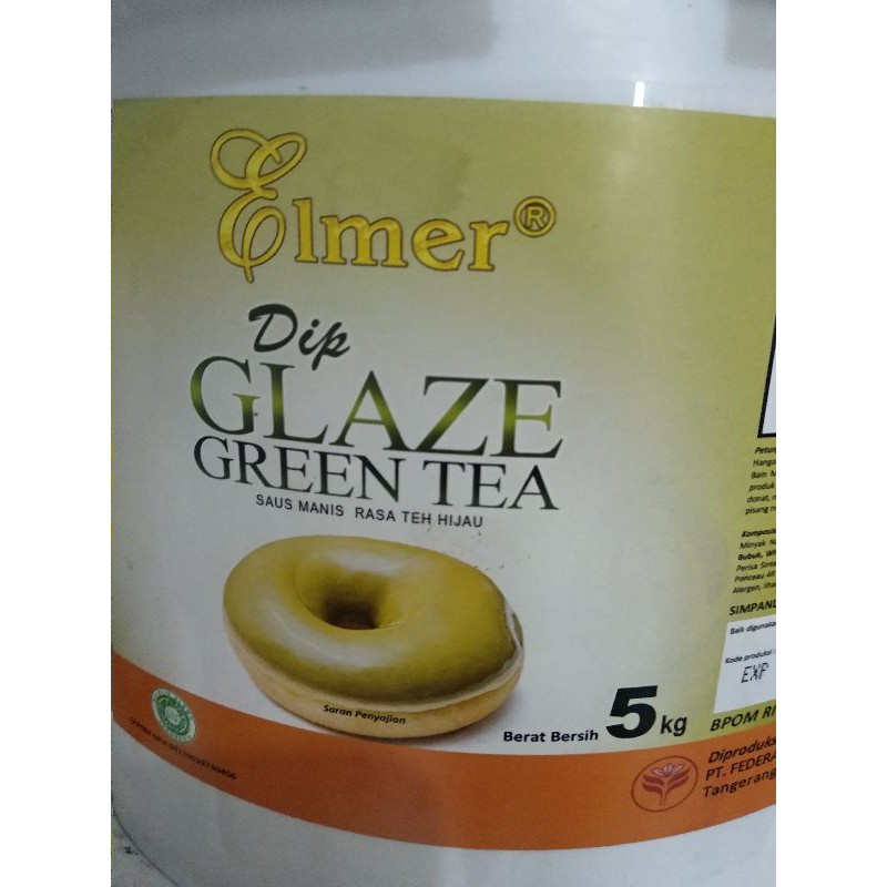 Jual Dip Glaze Green Tea Elmer 250gr Repack | Shopee Indonesia