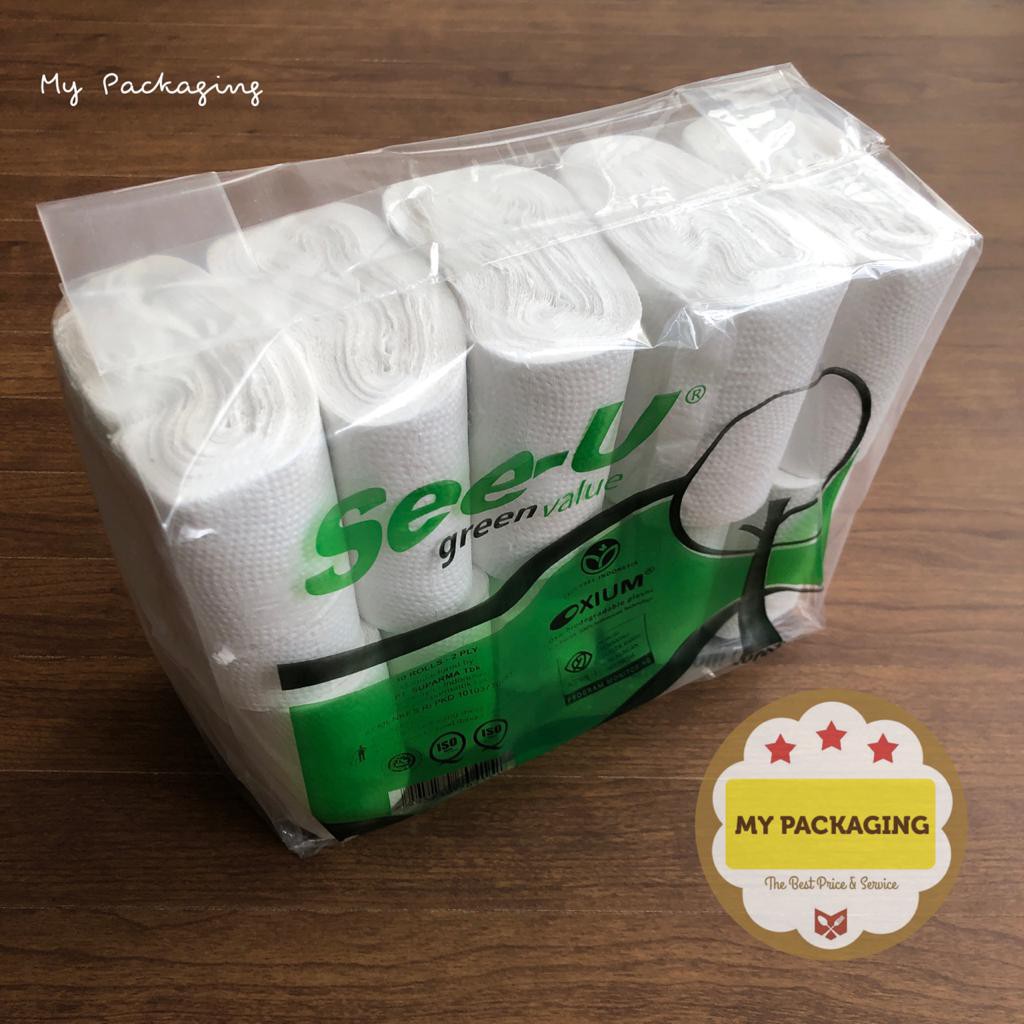 Jual Tisu Tissue TOILET SEE-U Bathroom Coreless 2 PLY 1Pack (10Roll ...