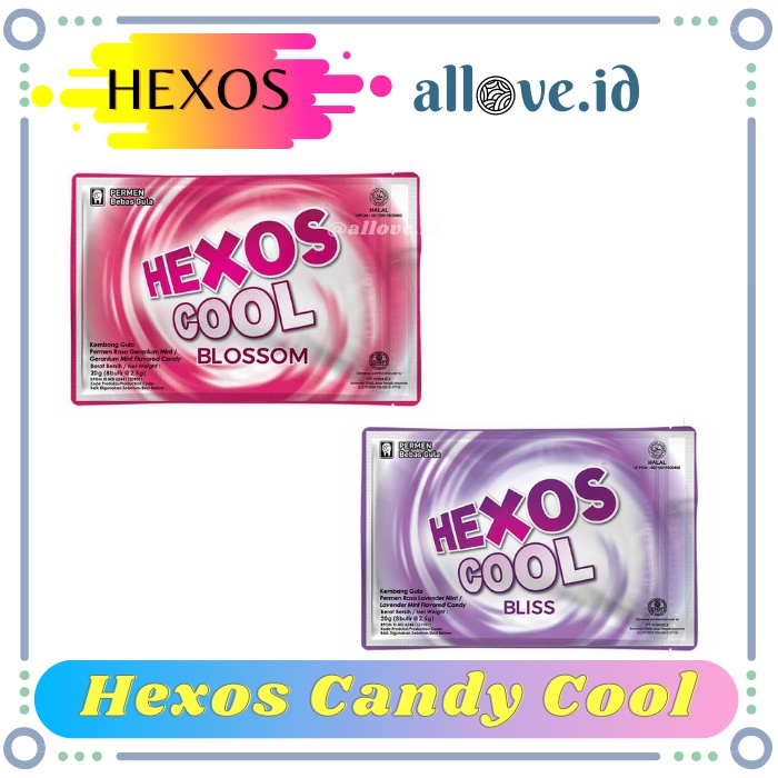 Jual Hexos Candy Cool 8X2.5G | Shopee Indonesia
