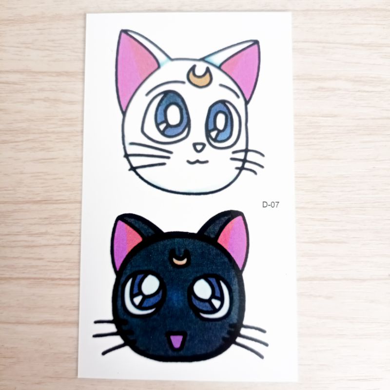 Jual Grosir Termurah Tato Hewan Kucing burung Paus Rusa Aesthetic Lucu ...