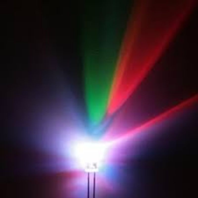 Jual HARGA 10 PCS Lampu LED 5MM 3 Warna 7 Warna RGB | Shopee Indonesia