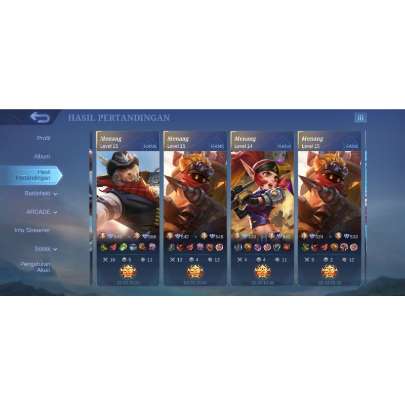 Jual TOP UP RANK MLBB S23 TERMURAH - MOBILE LEGENDS | Shopee Indonesia