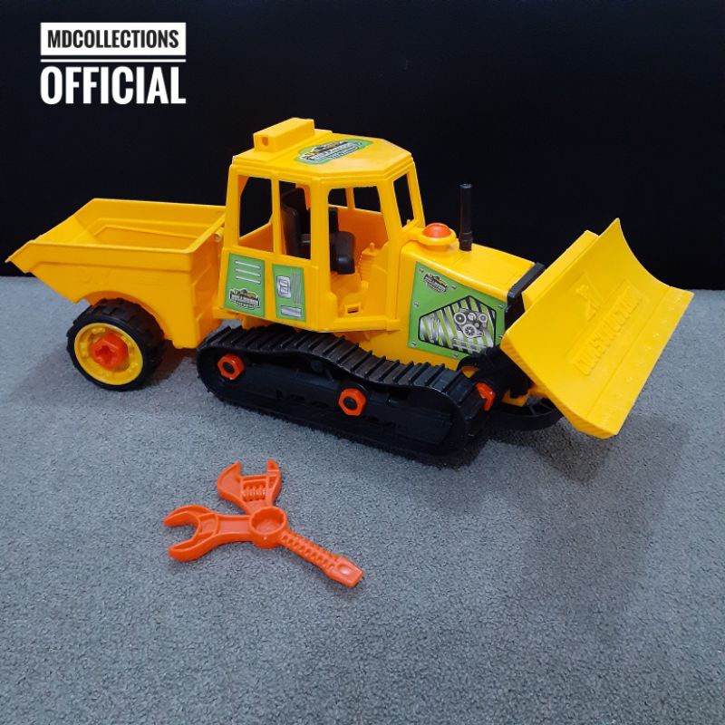 Jual Mainan Ekskavator Konstruksi Truk Beko Bulldozer | Shopee Indonesia
