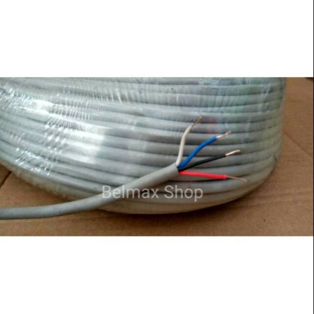 Jual Kabel Telepon Isi 4 Kawat Meteran / Kabel Telpon 4C Meteran ...
