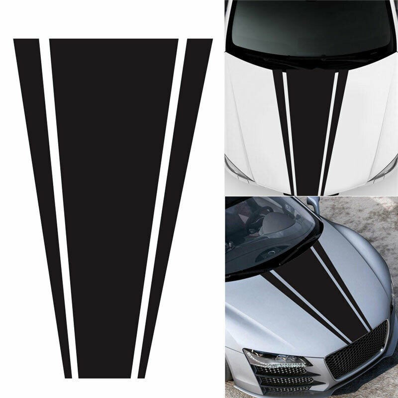 Jual Stiker Mobil Striping Kap Mesin Minimalis - Car Hood Sticker ...