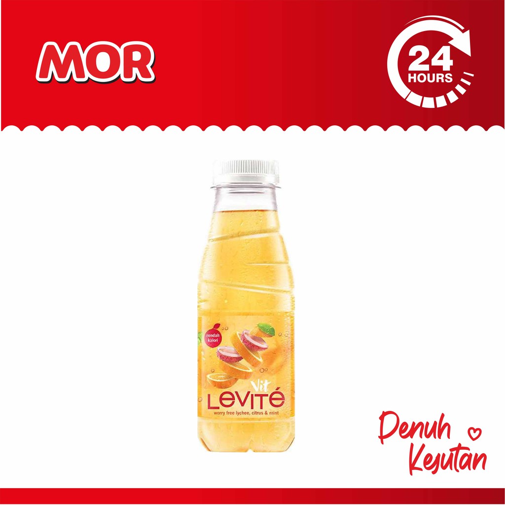 Jual VIT Levite Lychee Citrus Mint Minuman Rendah Kalori Leci Jeruk 350 ml | Shopee Indonesia