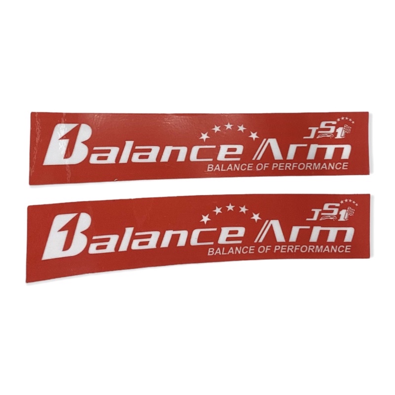 Jual stiker sticker balance arm js1 bahan maxdecal kuat tebal super ...