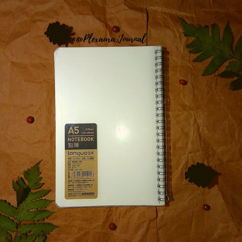 Jual Notes Grid Dotted A5 Kotak kotak Bulat Notes book Notebook Catatan ...