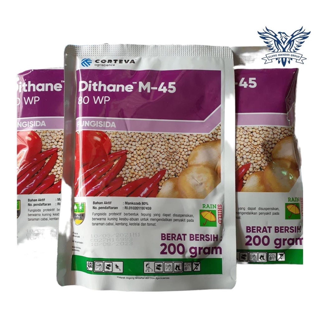 Jual Dithane 80WP 200gr Fungisida Mancozeb 80% Mengendalikan Penyakit ...