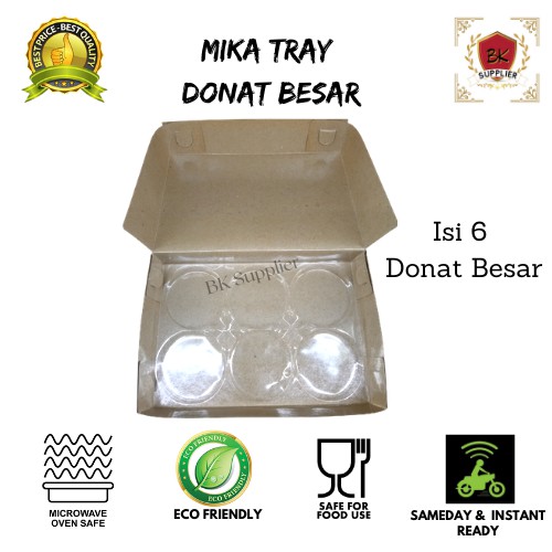 Jual Alas Donat / Mika Tray Donat Besar dan Kecil / Tempat Alas Donat ...