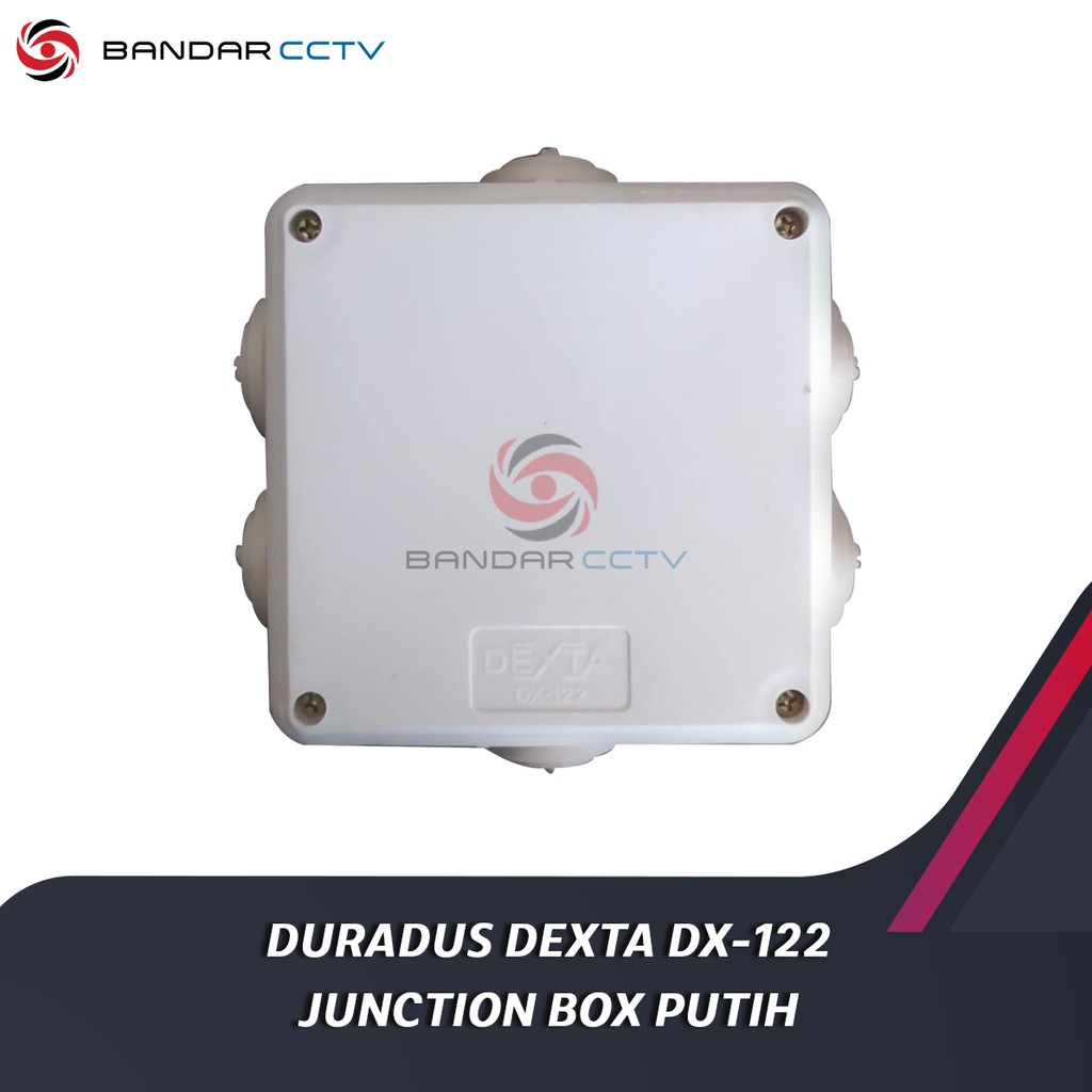 Jual Duradus Dexta DX 122 Junction Box Putih + BAUT | Shopee Indonesia