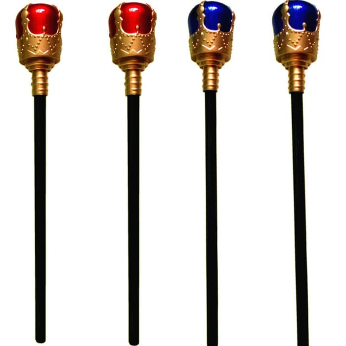 Jual sceptre kings wand tongkat raja kostum haloween | Shopee Indonesia