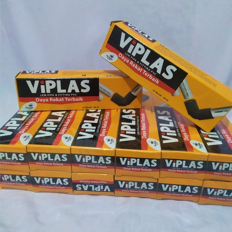 Jual Viplas Lem Pipa dan Fitting PVC Avian tube 40g | Shopee Indonesia
