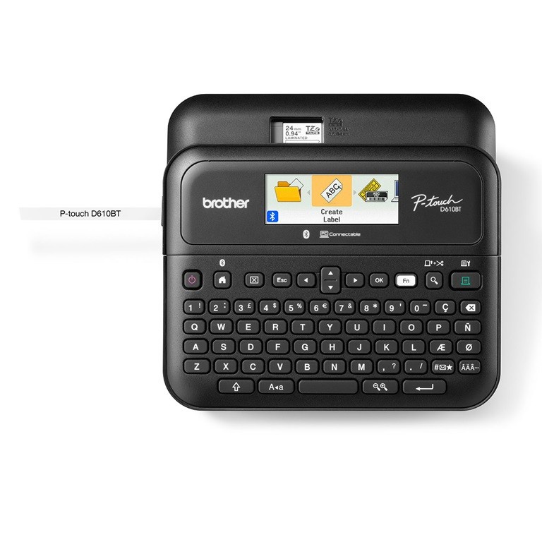 Jual BROTHER PTouch PT-D610BT Printer Label Barcode Portable D610 ...