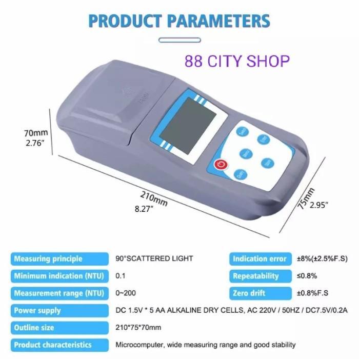 Jual Alat Ukur Turbidity Meter Turbidimeter Sensor Alat Ukur Kekeruhan