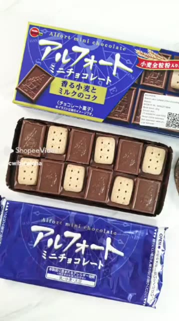 Jual Bourbon Alfort Mini Chocolate - Biskuit Cokelat Jepang | Milk ...