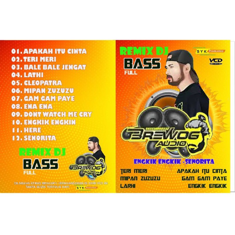 Jual KASET VCD DVD ORIGINAL MUSIK LAGU REMIX DJ BASS FULL BREWOG TERBARU | Shopee Indonesia