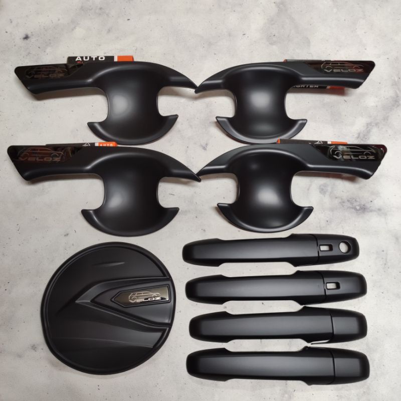 Jual Paket Outer Handle Tank Cover All New Veloz 2022 Hitam Doff | Shopee Indonesia