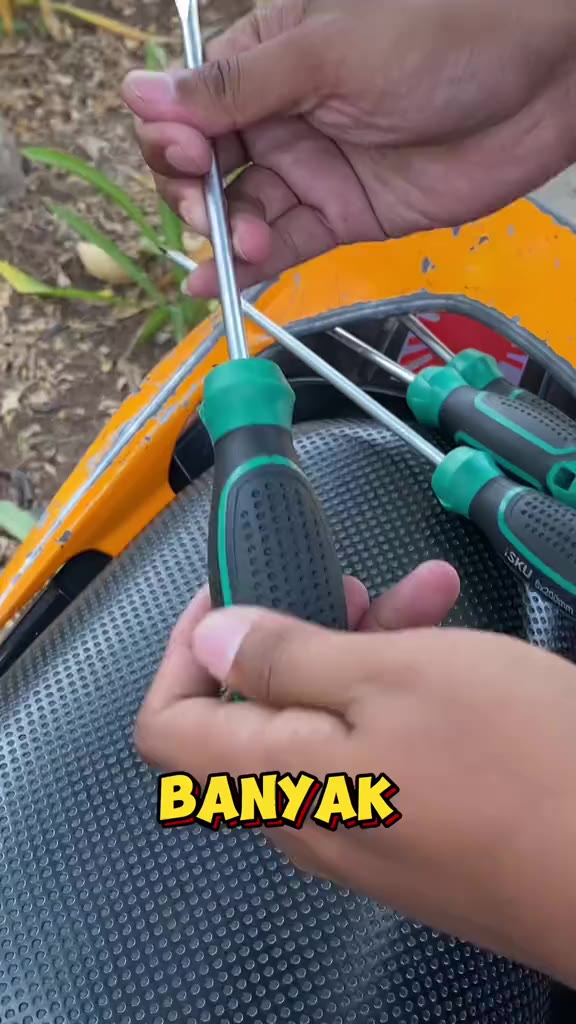 Jual ISKU Obeng Magnet + - Plus Minus 18pcs/Obeng Set Kombinasi Tip ...