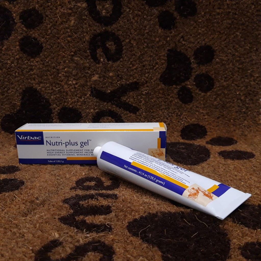 Jual Multivitamin NUTRI-PLUS GEL Virbac 120,5gr Nutritional Supplement ...