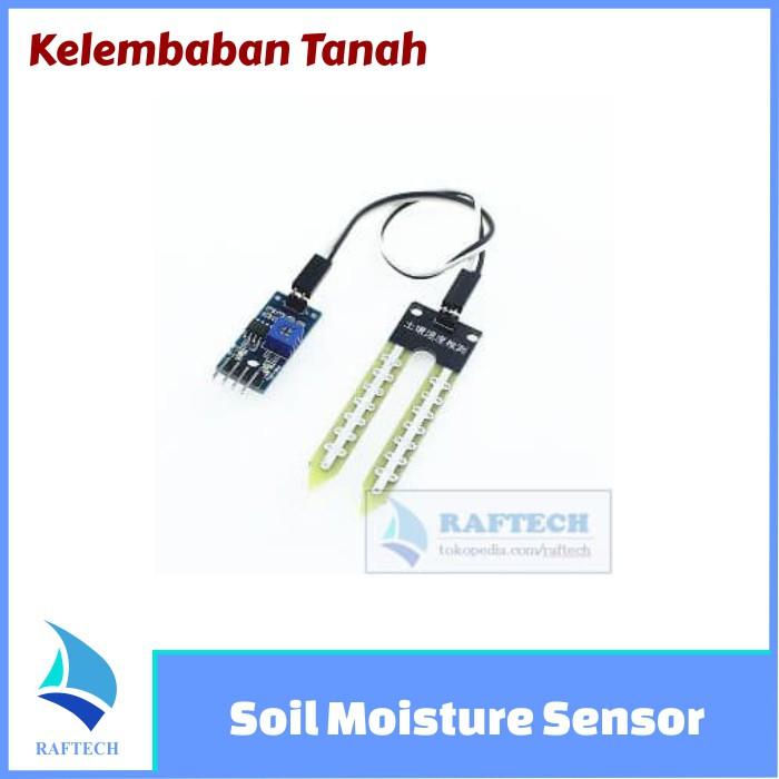Jual Soil Moisture Sensor - kelembaban tanah | Shopee Indonesia