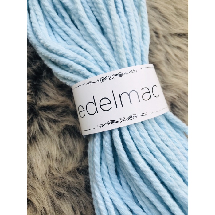 Jual Ecer 20m Tali Benang Katun Macrame 4mm Twist Biru | Blue | Shopee ...