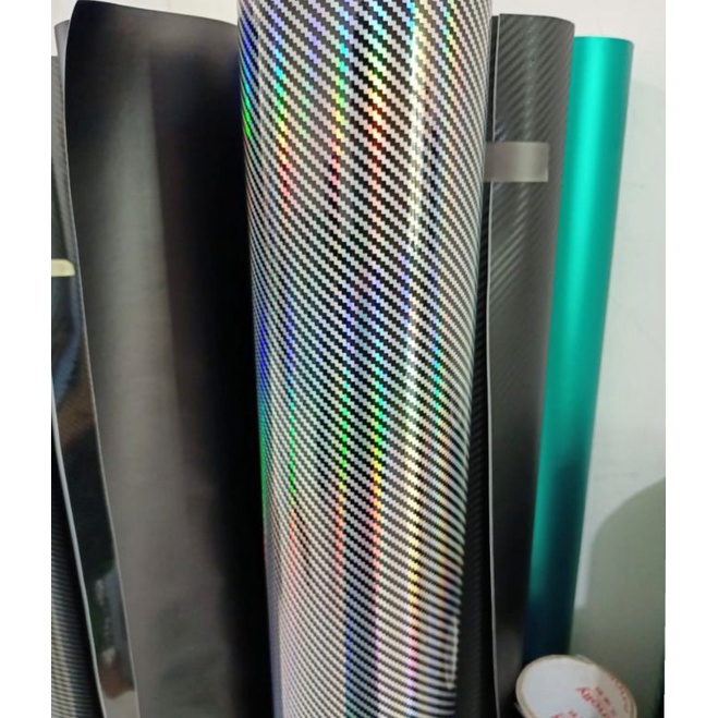 Jual Stiker Karbon 2D/3D/6D Skotlet Scotlet Knalpot Spion Body Motor ...