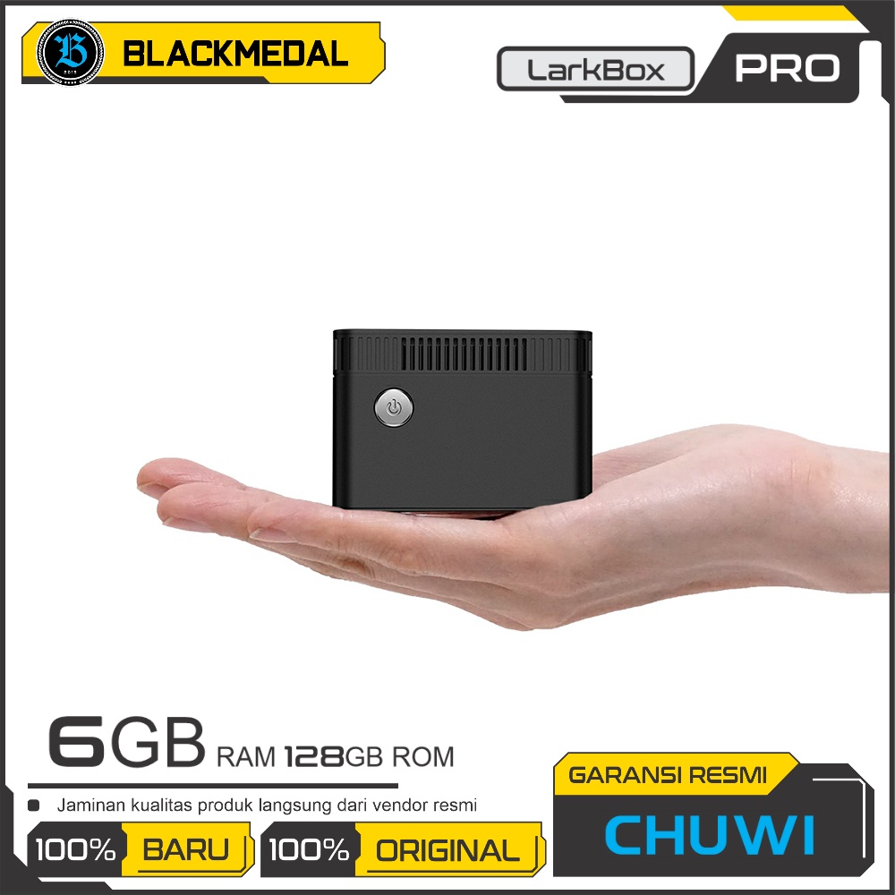 Jual Chuwi LarkBox Pro 4K Mini PC Intel Celeron J4125 Quad Core RAM 6GB ...