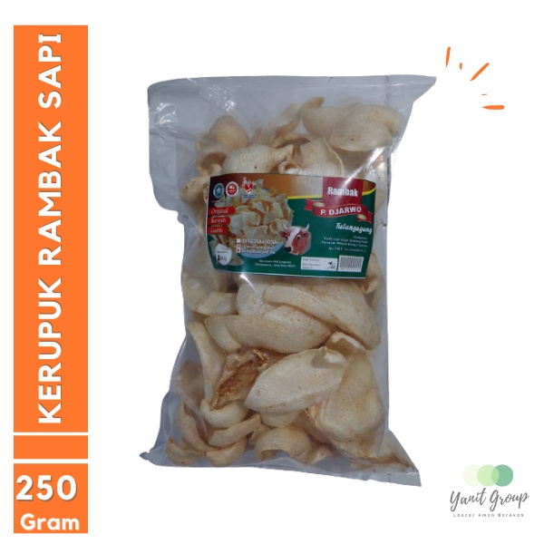 Jual Krupuk Rambak Sapi Matang 250 Gram | Shopee Indonesia