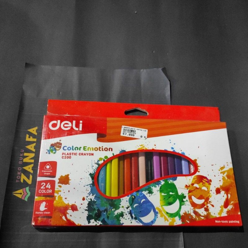 Jual Deli Color Emotion Plastic Crayon | Shopee Indonesia