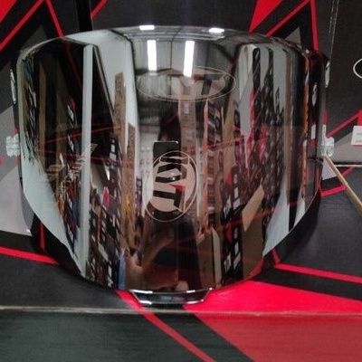 Jual VISOR KYT TT COURSE FLAT PIN LOCK BIG IRIDIUM MIRROR CHROMED ...
