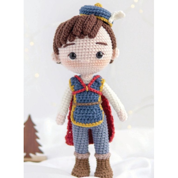Jual Amigurumi karakter pangeran disney, prince flynn, kristoff ...