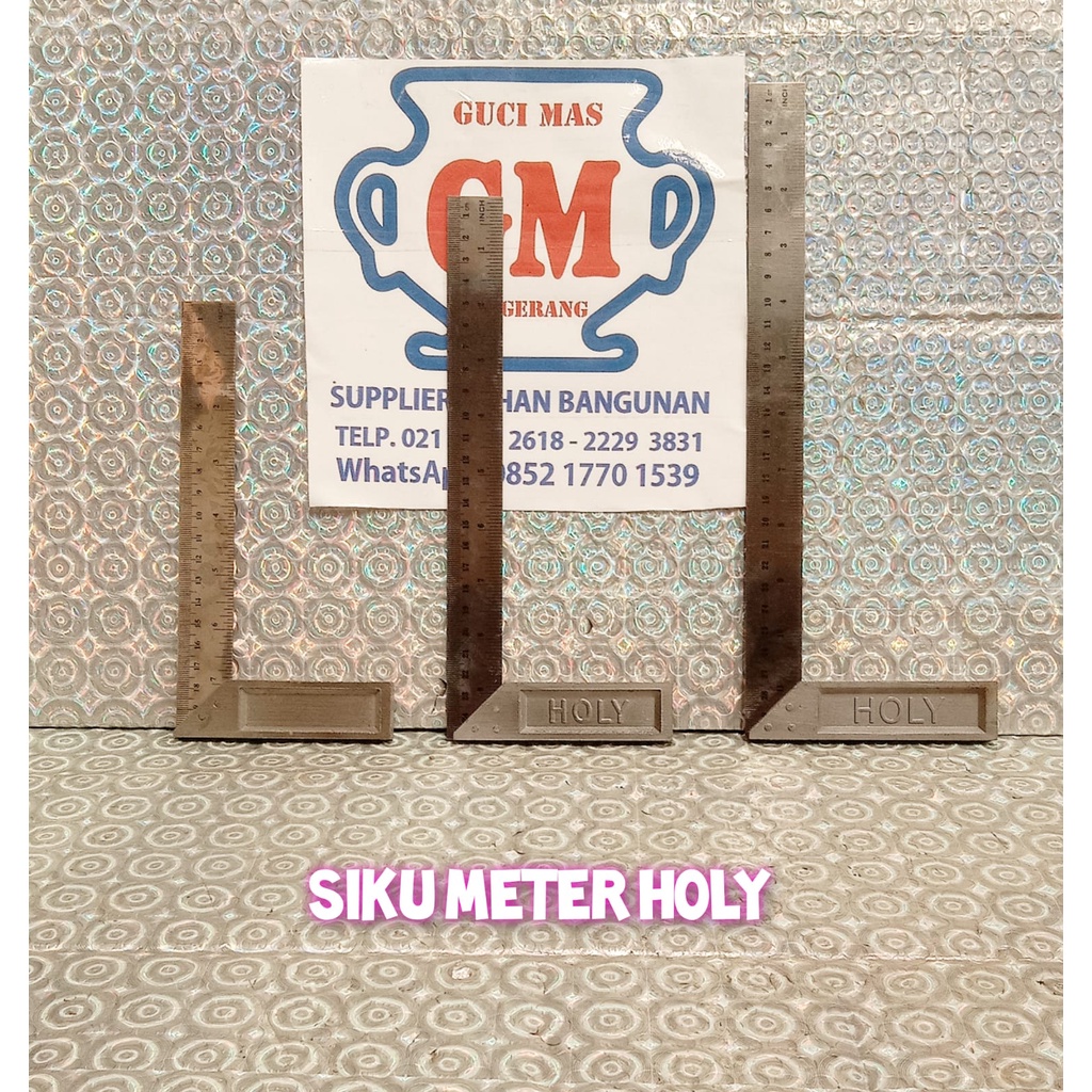 Jual Siku Meter \ Siku Ukur \ Penggaris Siku 8inch \ 10inch \ 12inch ...