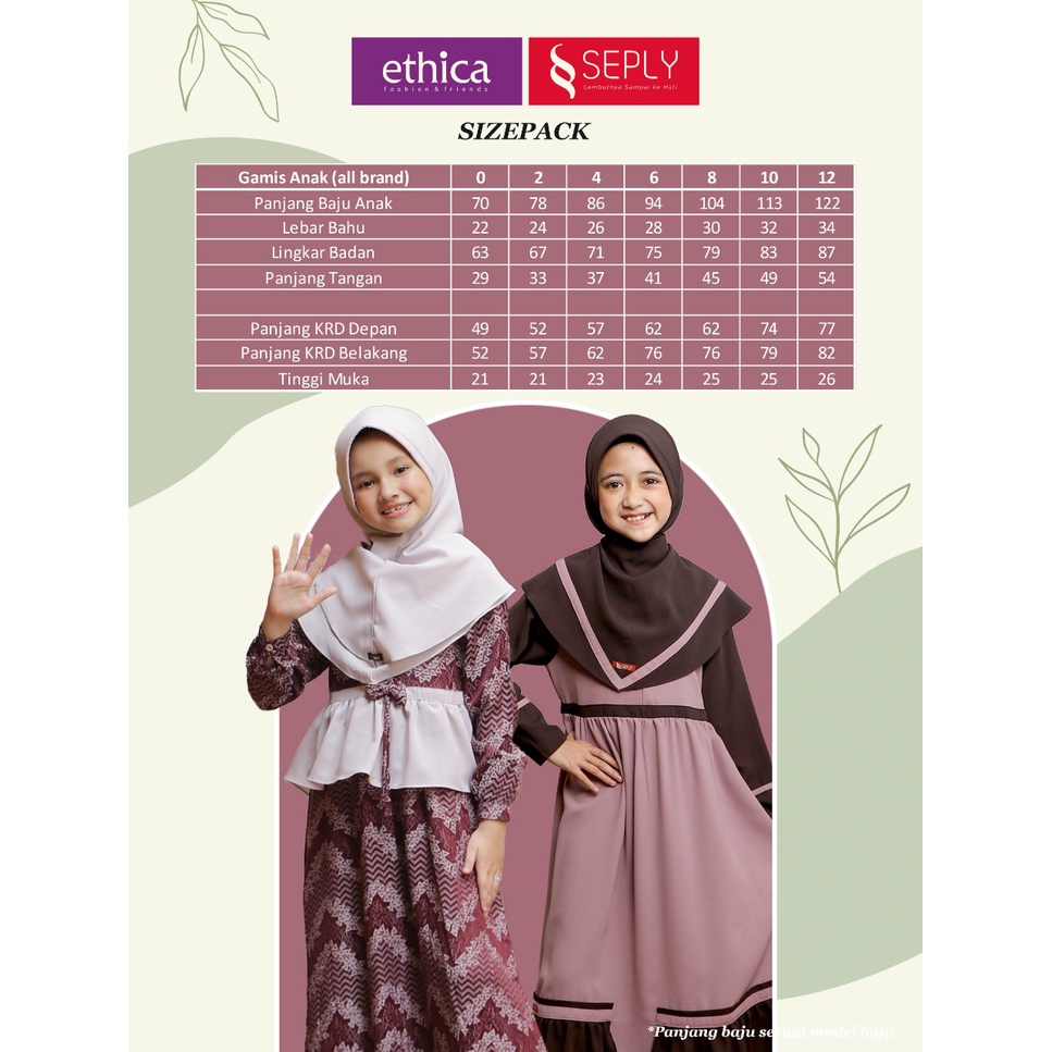 Jual Ethica - Gamis Anak Set Hijab - Gamis Anak Ethica - Kagumi Kids 59 ...