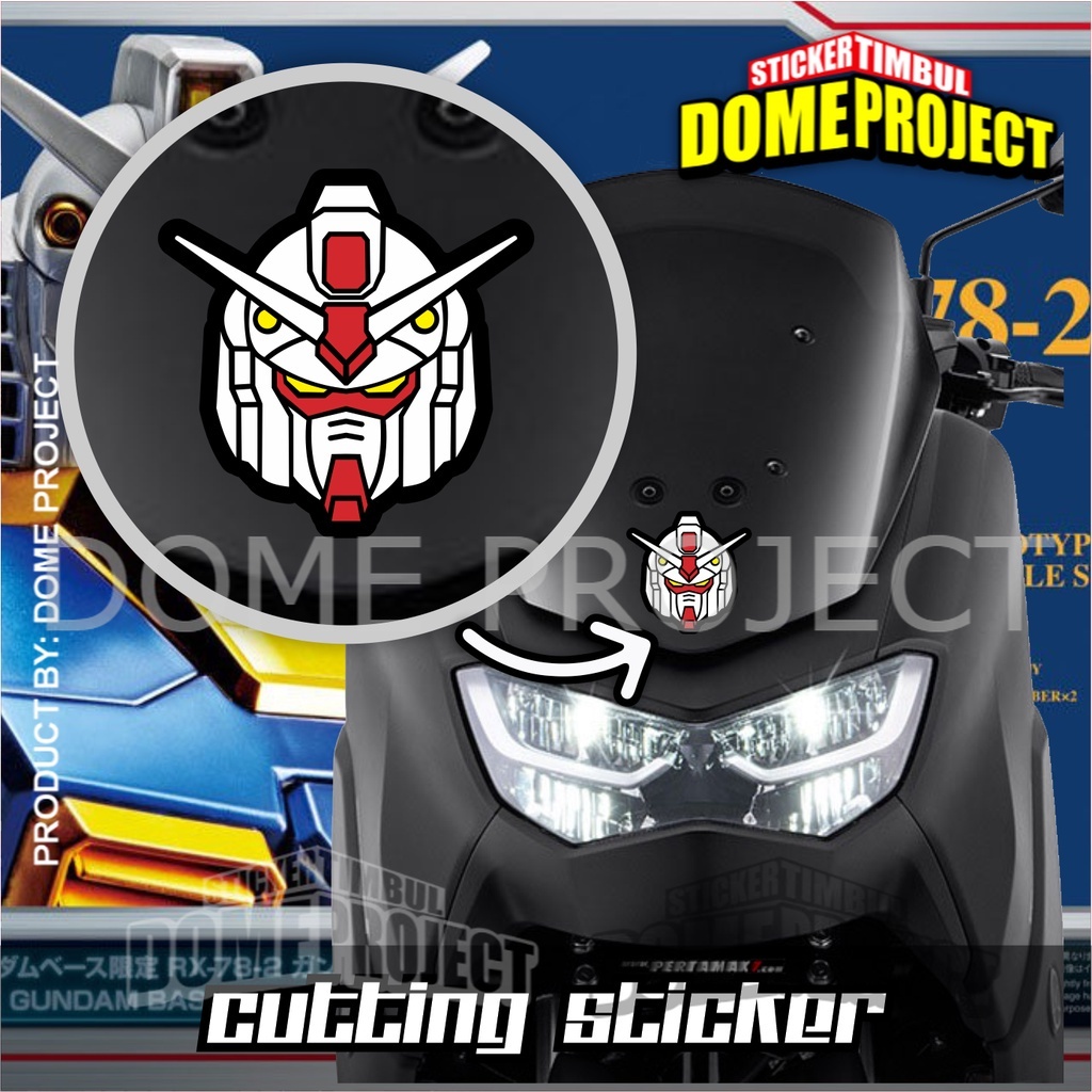 Jual STICKER CUTTING GUNDAM HEAD RX-78 2 STIKER CUTTING STIKER MOBIL ... Jual STICKER CUTTING GUNDAM HEAD RX-78 2 STIKER CUTTING STIKER MOBIL ...
