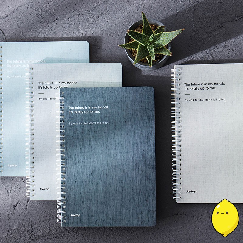 Jual Buku Catatan Bergaris A5 Minimalism Spiral Ruled Notebook | Shopee ...