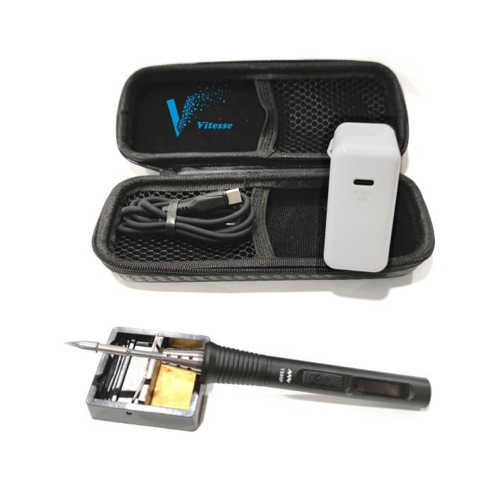 Jual Soldering Iron Miniware TS80P More -Solder Digital Original +Bag ...