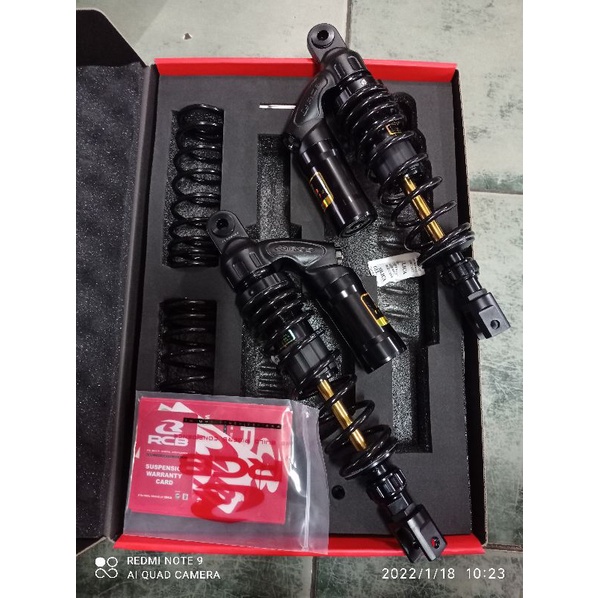 Jual SHOCKBREAKER RCB VD BLACK SERIES 350MM HONDA PCX 150/160 - YAMAHA X MAX | Shopee Indonesia