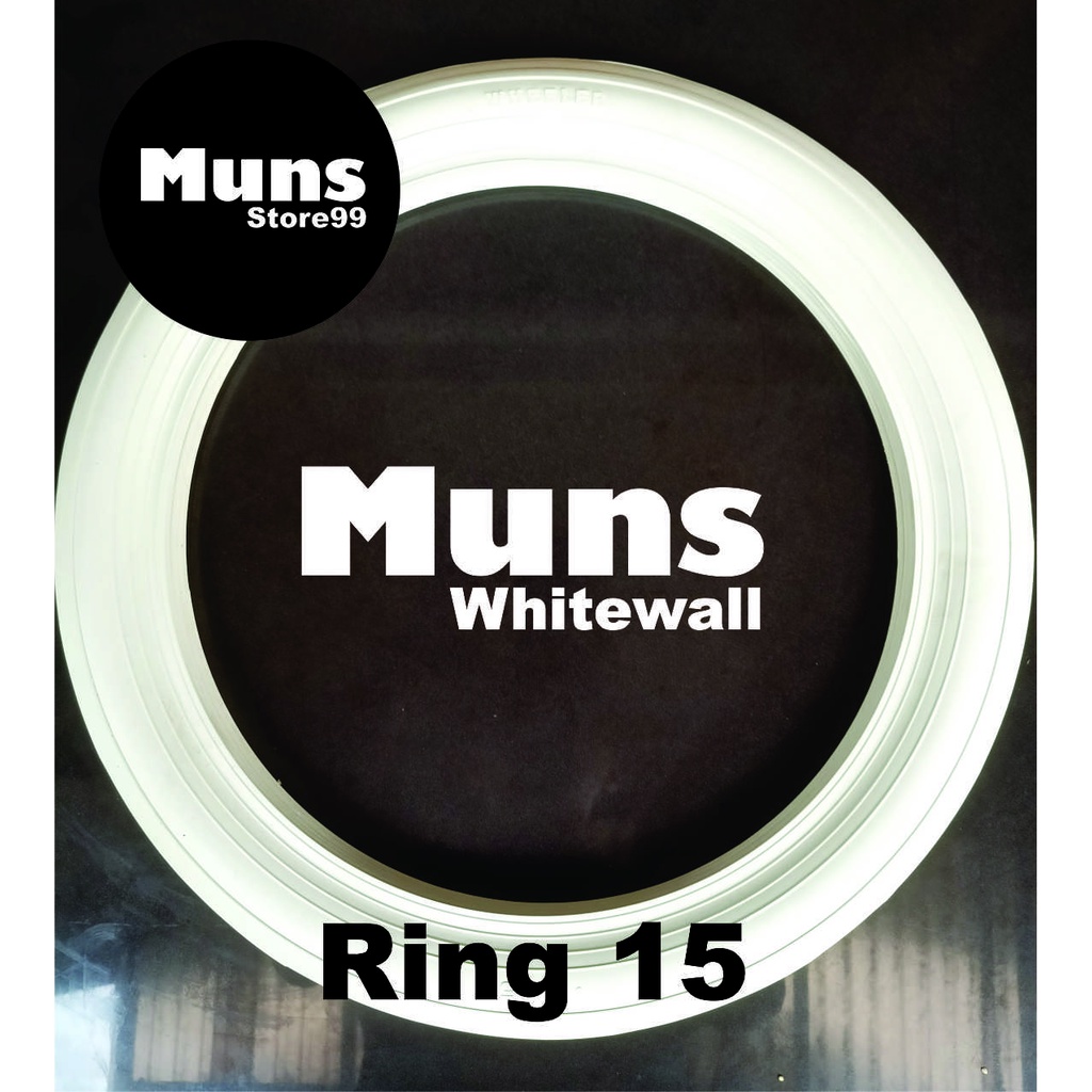 Jual Lis Ban Mobil White Wall Ban Mobil Velg Ring 13-16 Putih Polos ...