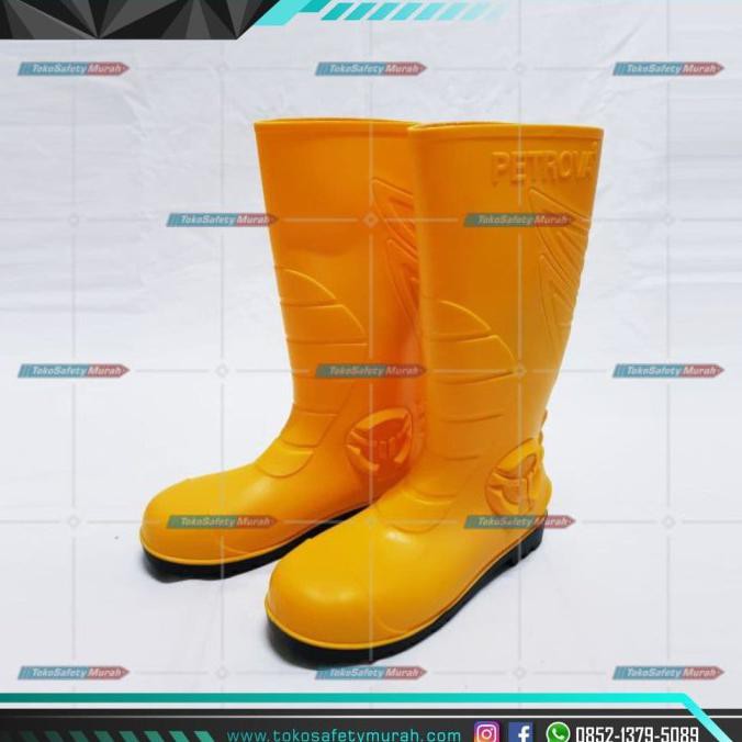 Jual Talakeselamatan- Sepatu Boot Petrova Ultimate Kuning Original ...