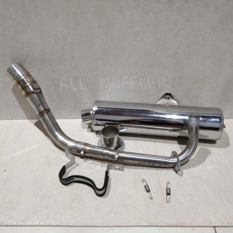 Jual knalpot racing ckd Vario 125 vario 150 fullset | Shopee Indonesia