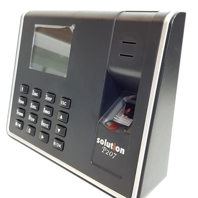 Jual Mesin Absen Finger Print Solution P207 Garansi Resmi | Shopee ...
