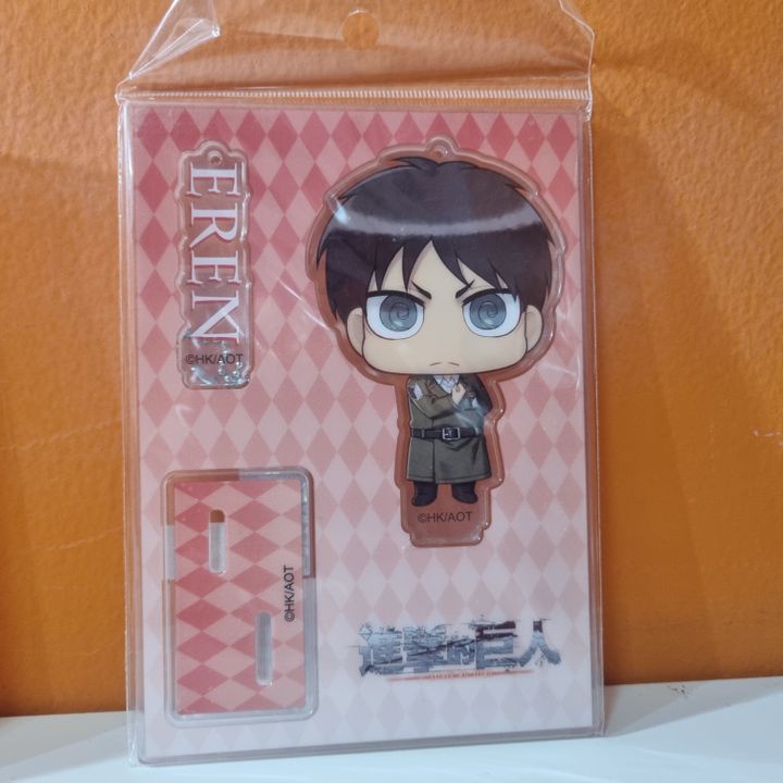 Jual Eren Yeager Chibi Character Acrylic Stand Key Chain - Shingeki no ...