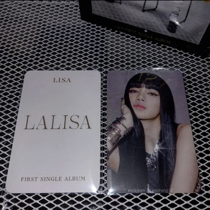 Jual PHOTOCARD LISA Album LALISA Official KTOWN4U | Shopee Indonesia