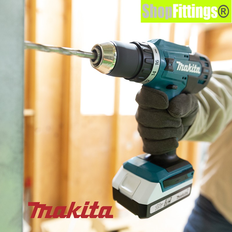Jual Makita Cordless Drill 18 Volt DF 488 HP Driver or Hammer Tool Box ...