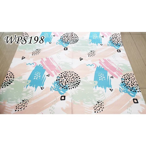 Jual Wallpaper Dinding Abstract List ratudinding Stiker Dekorasi Tembok ...
