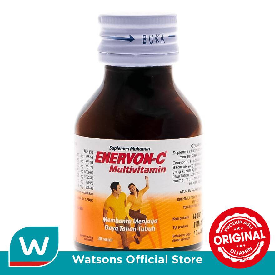 Jual Enervon C Multivitamin Terlengkap & Harga Terbaru Juni 2026 ...
