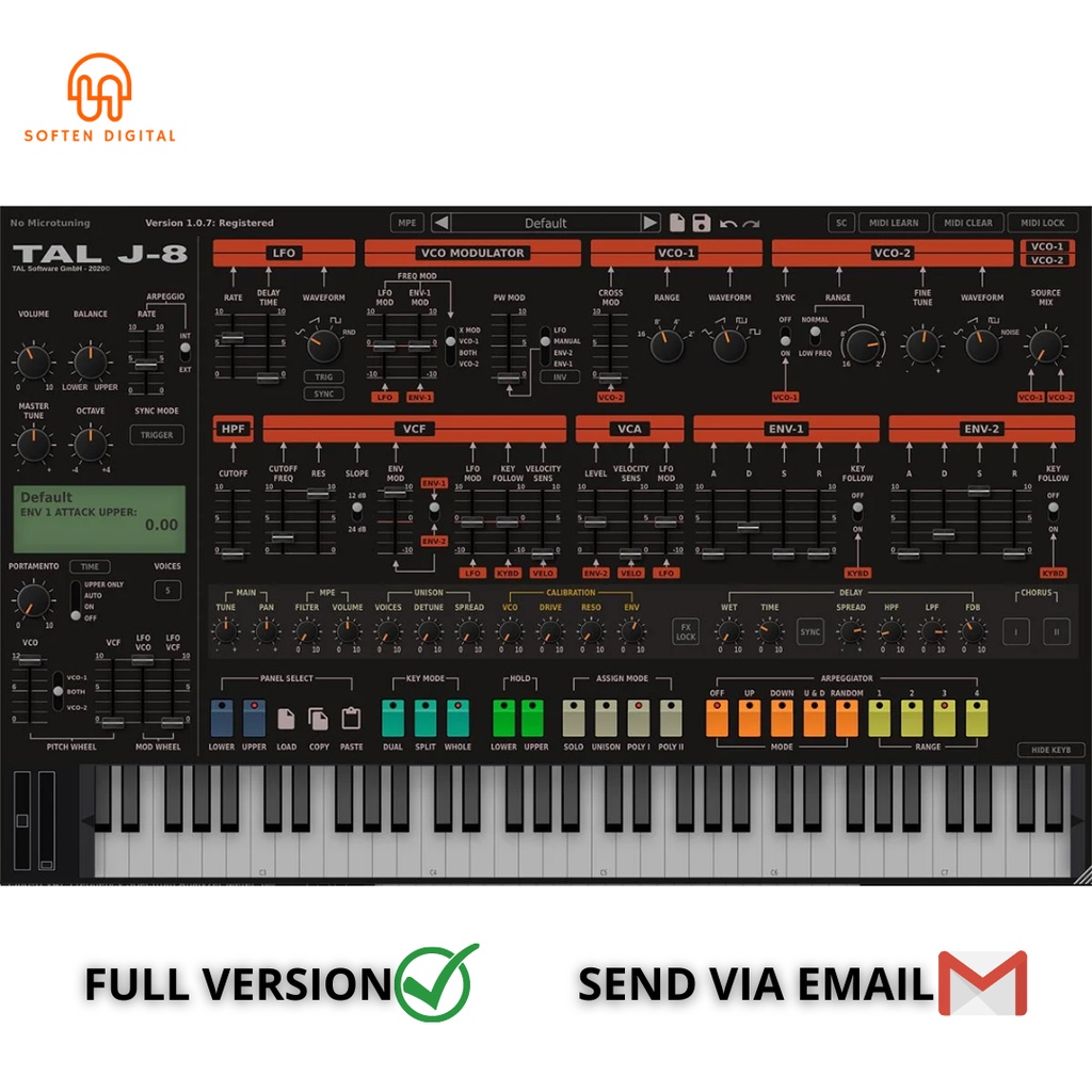 Jual Togu Audio Line Tal-Jupiter 8 v1 VST Plugin highly accurate ...