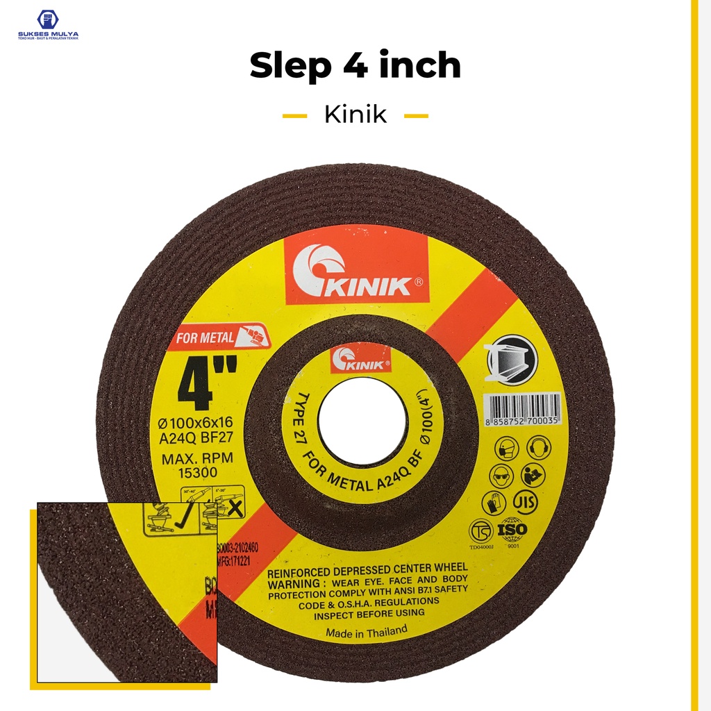 Jual KINIK Batu Gerinda Poles 4 x 6 Batu Slep Mata Gerinda Poles ...